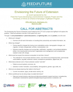 AgReach Conference: Envisioning the Future of Extension – CALS Global